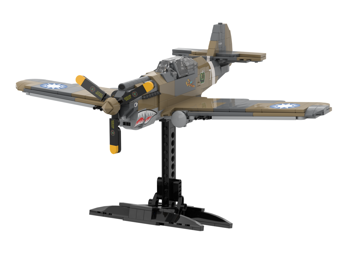 P-40B AVG 1st Pursuit Squadron – Brick Veteran™